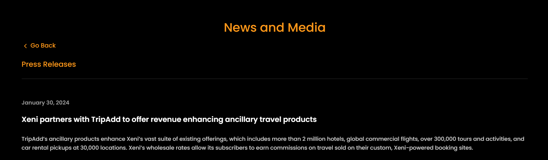 Press Releases - Xeni